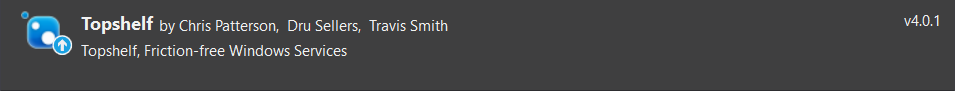 Building Windows Services using Topshelf - CodeJourney.net