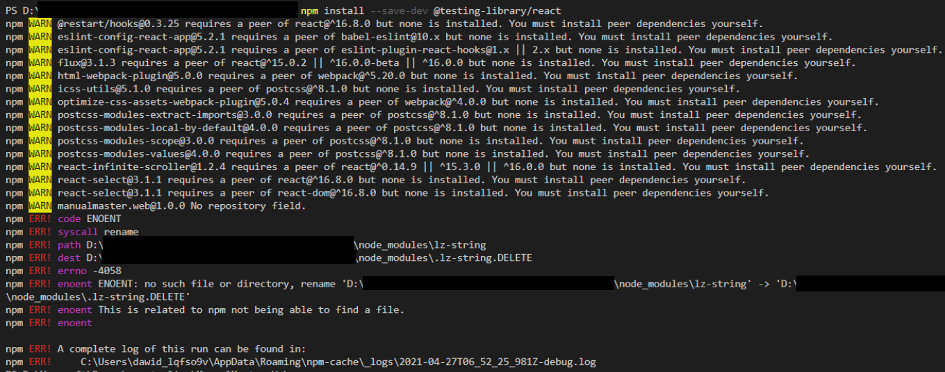 Npm Install Modules In Another Directory Audionasve